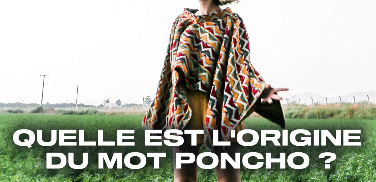 Quelle est l'origine du mot poncho ? – Maison Catamarca